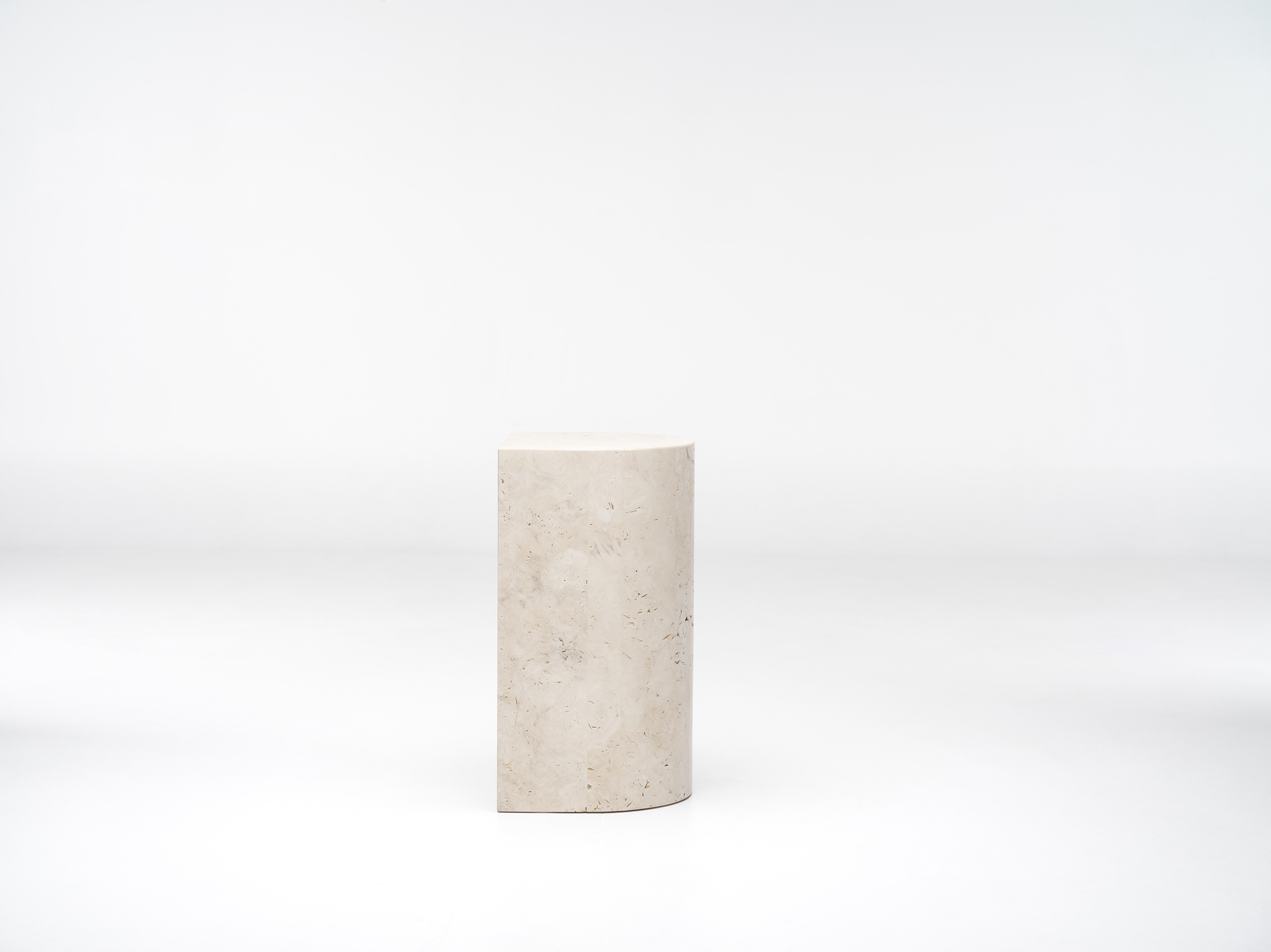 SBW - Collection - Side Tables : D Plinth Marble